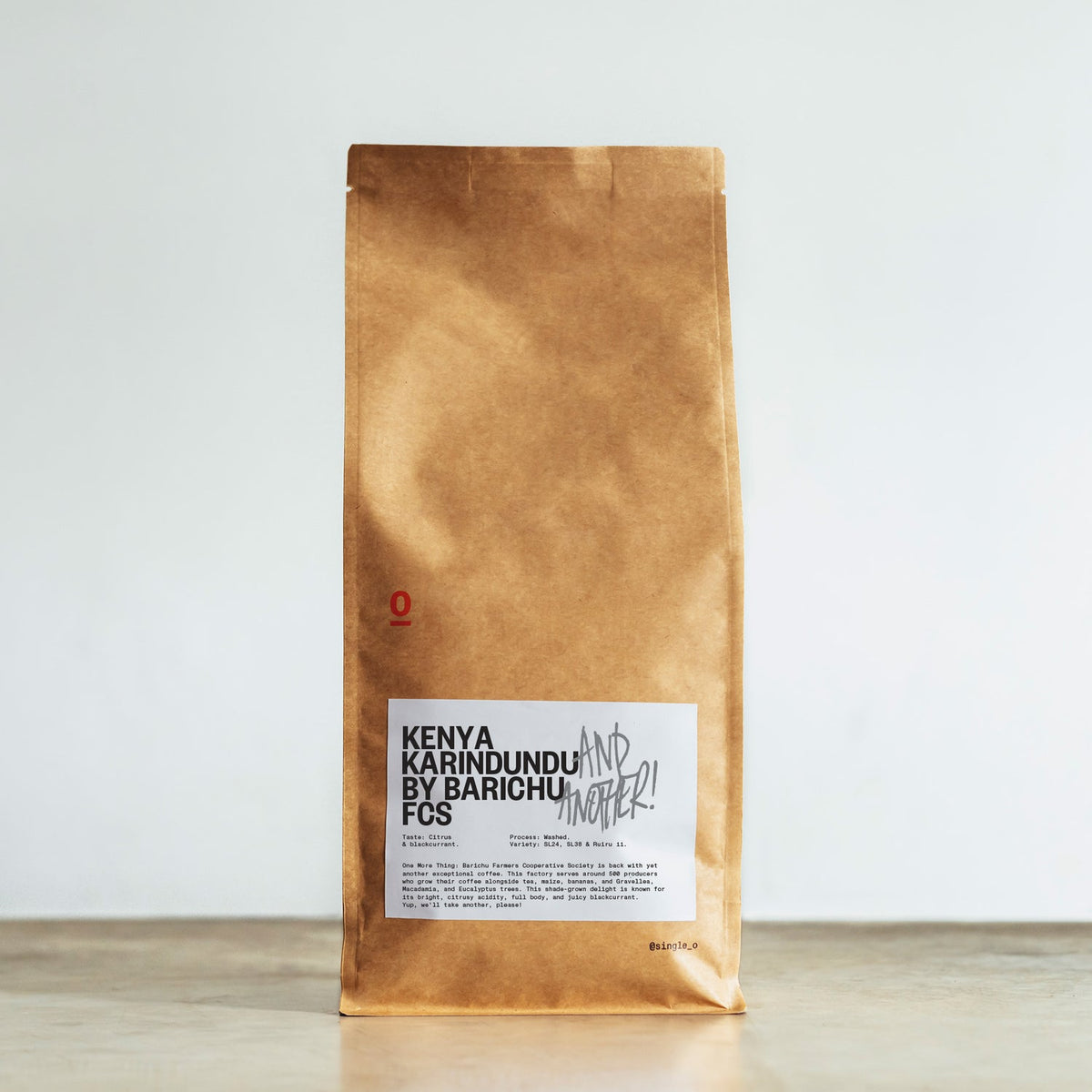 SingleO - Kenya Karindundu by Barichu FCS – thecoffeeguy