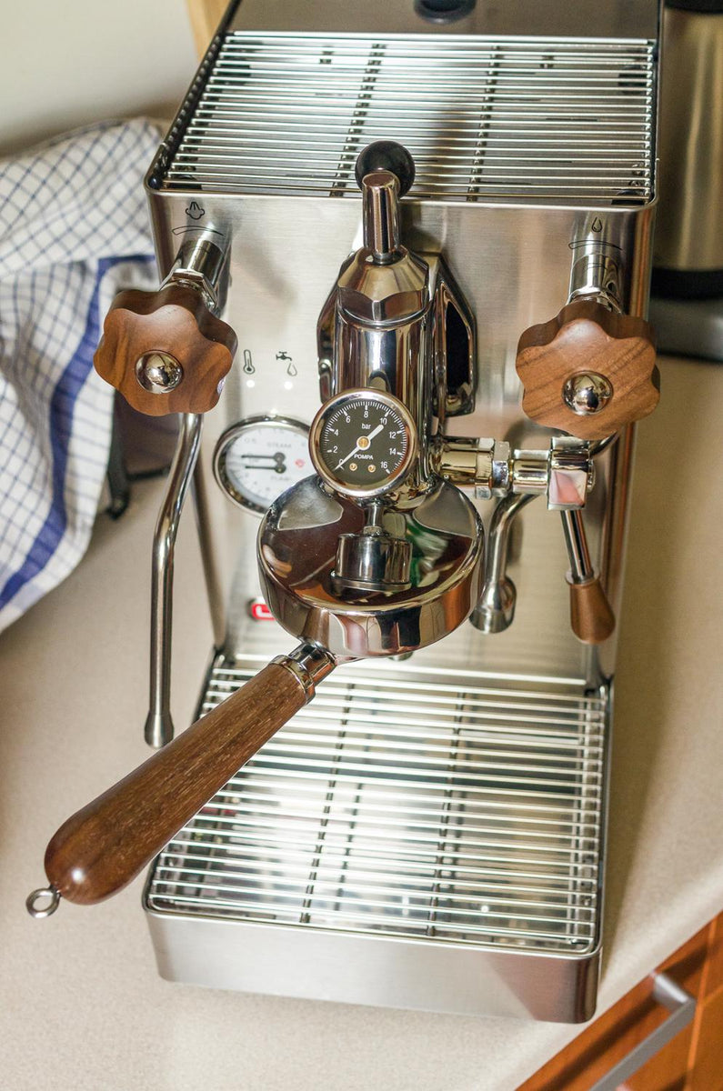 Lelit MaraX Walnut Wood Upgrade Kit – thecoffeeguy