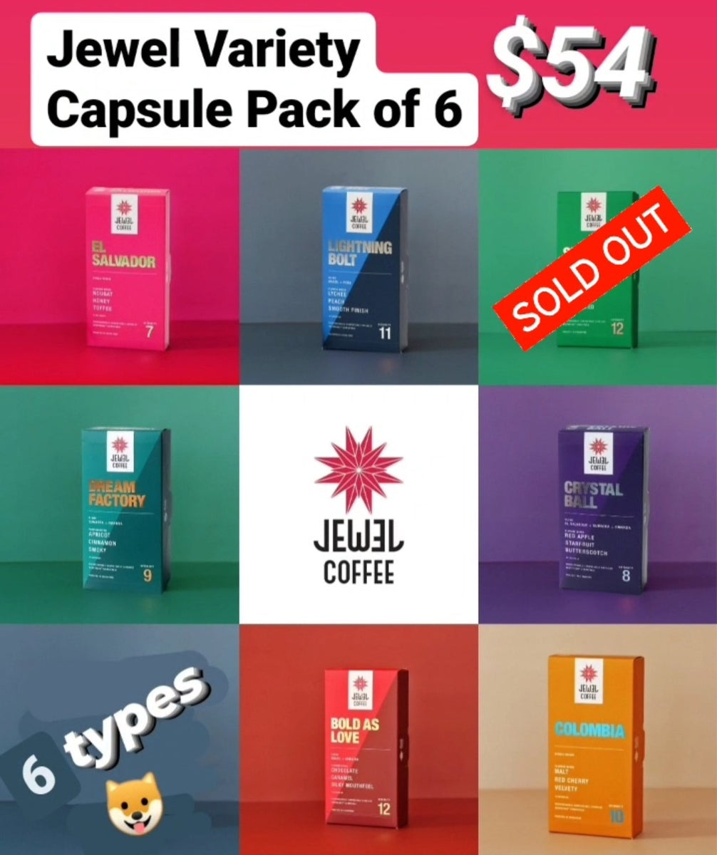 Jewel Coffee Family Variety Pack (6 pack) – thecoffeeguy