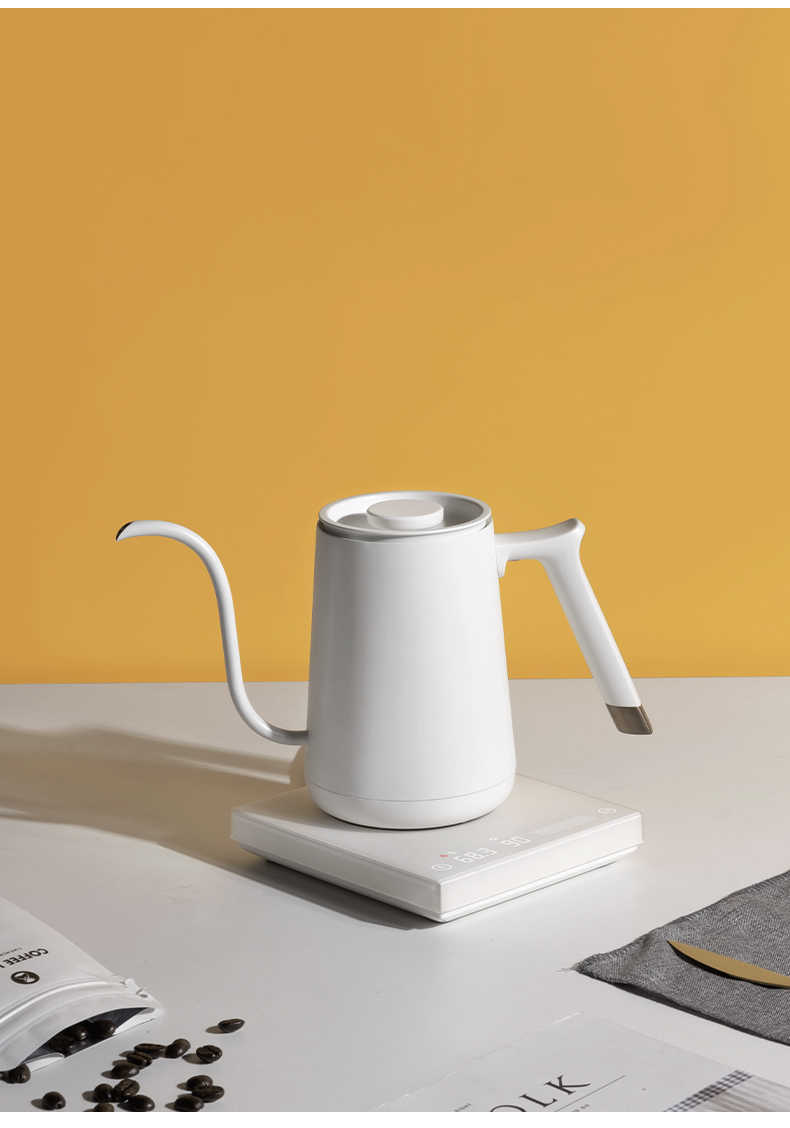 Timemore Fish Smart Kettle, 600ml - White – thecoffeeguy